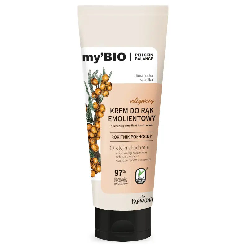 FARMONA my'Bio Nourishing Emollient Hand Cream with Sea Buckthorn 100 ...
